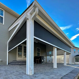 Best Outdoor Hurricane Screens Florida - MagnaTrack Defender Screen